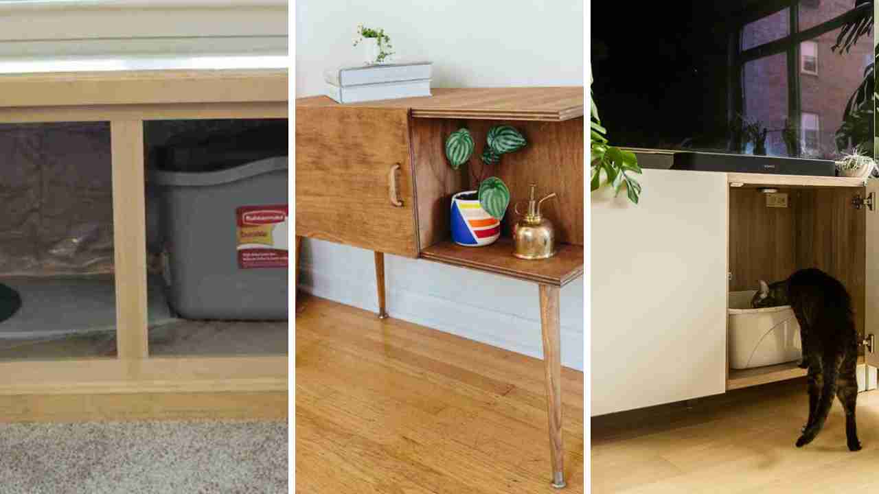 27 DIY Cat Litter Box Ideas: Creative and Practical Solutions for Your ...